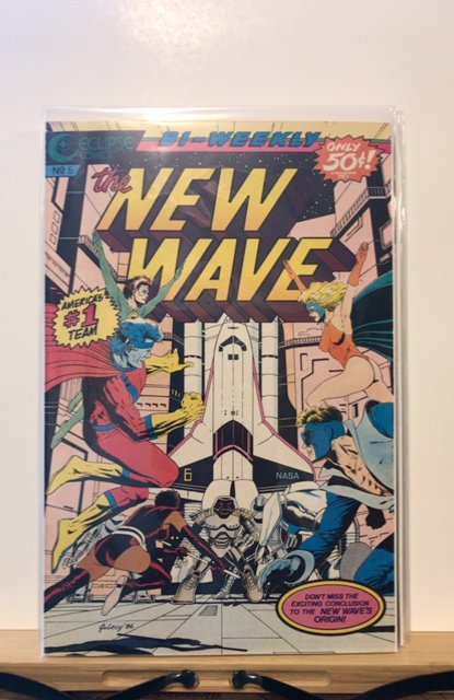The New Wave #5 (1986) | Comic Books - Copper Age, Eclipse, Superhero ...
