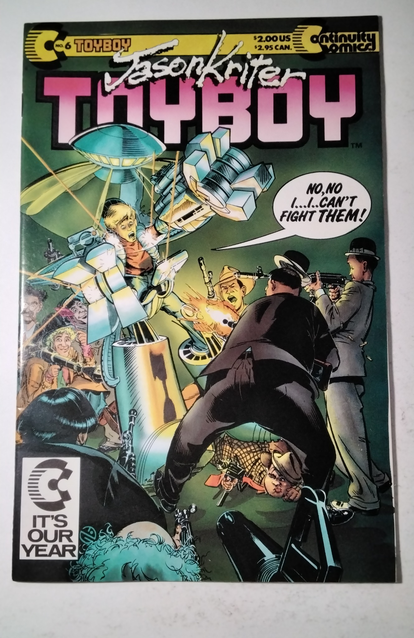 Toyboy #6 (1988) Continuity Comic Book J756 | Comic Books - Copper Age ...