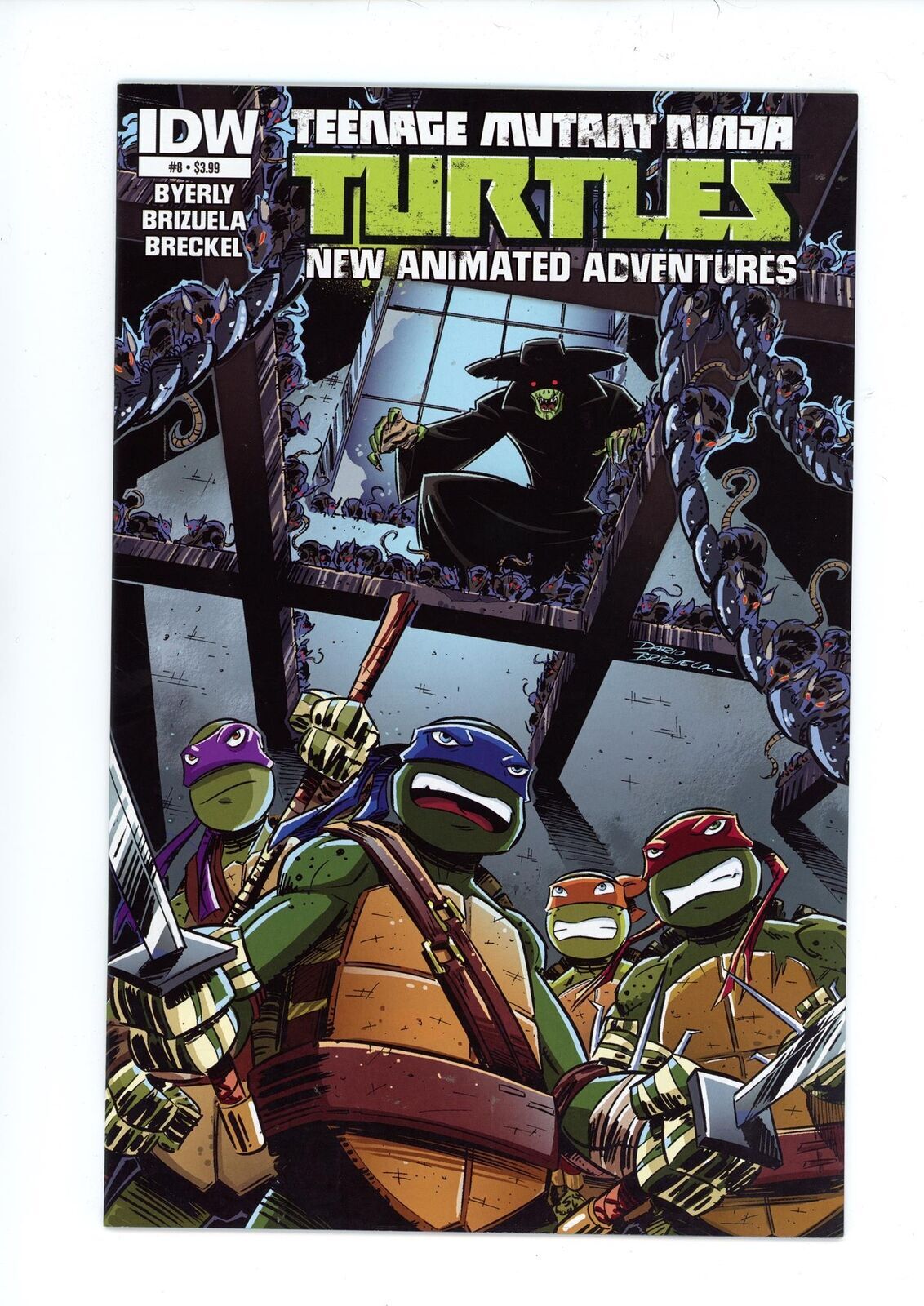 Teenage Mutant Ninja Turtles New Animated Adventures #8 (2014) IDW ...