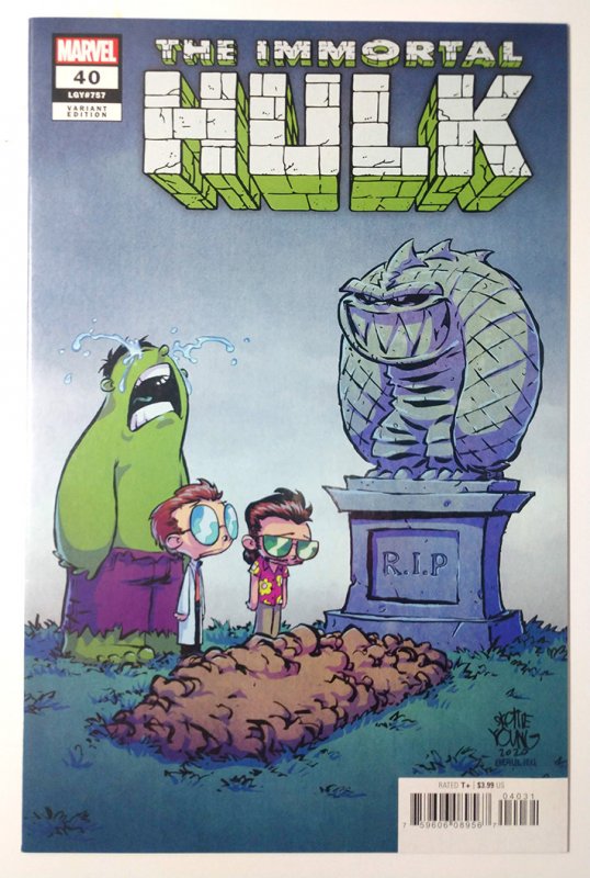 The Immortal Hulk #40 (9.4, 2021) Young Cover, 1st app of Doc Sasquatch ...