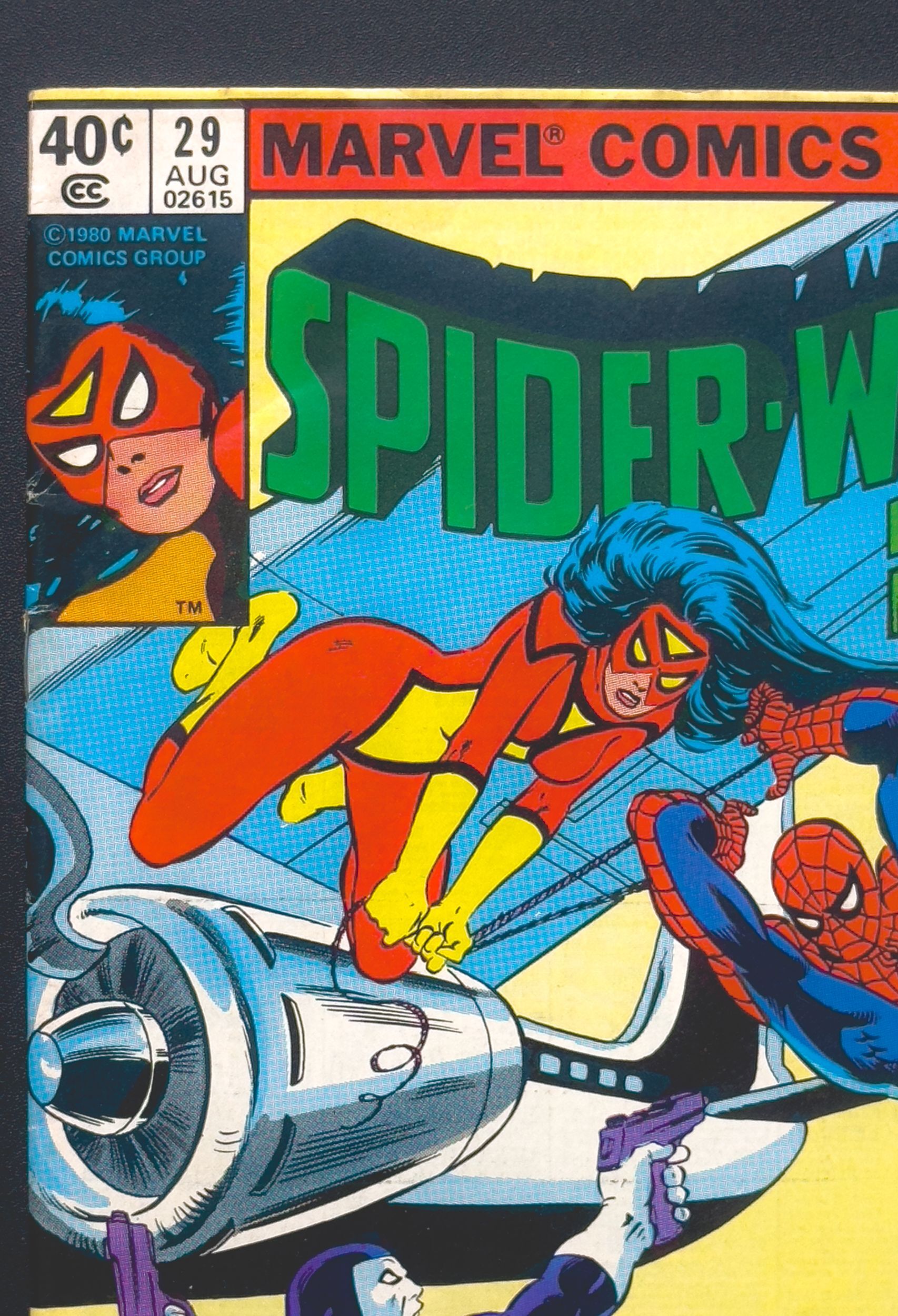 Spider-Woman #29 (1980) [Newsstand] Spider-Woman & Spider-Man Team-Up ...