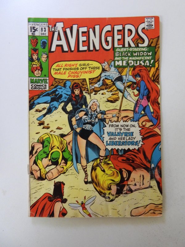 The Avengers #83 (1970) 1st appearance Valkyrie and The Lady Liberators ...
