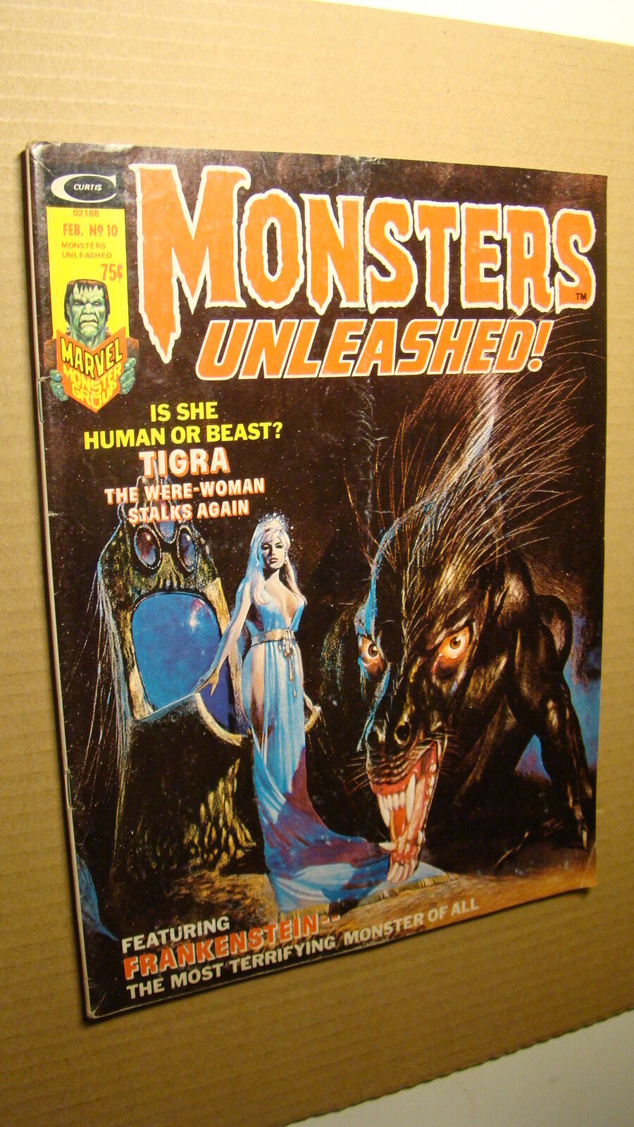 Monsters Unleashed 10 *Nice* Man-Thing Frankenstein Tigra Famous ...