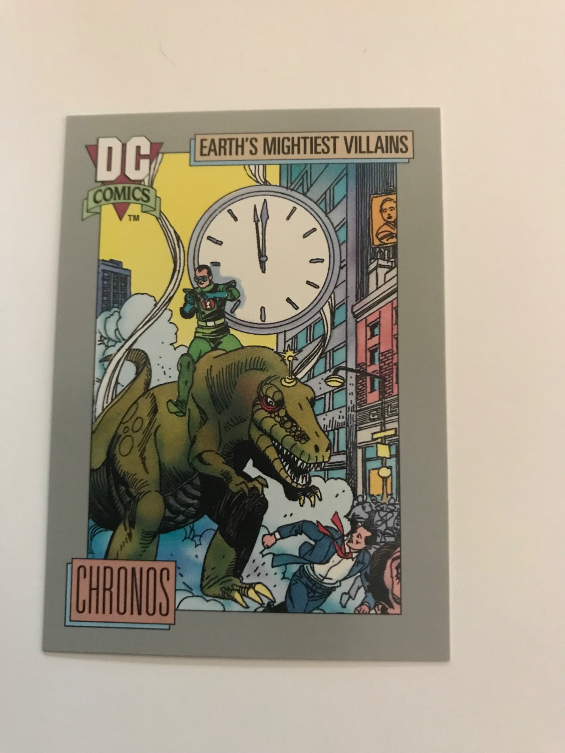 CHRONOS #87 card : 1992 DC Universe Series 1, NM/M, Impel; The Atom villain | Comic Collectibles ...