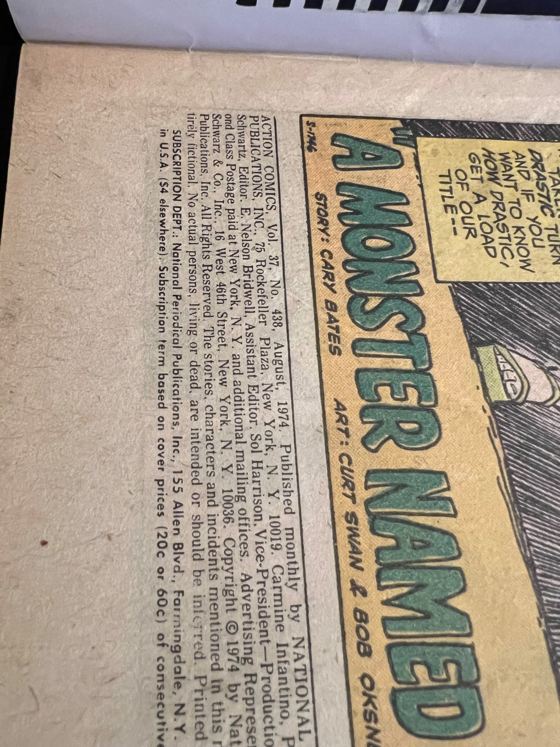 Action Comics #438 (1974) | Comic Books - Bronze Age, DC Comics ...