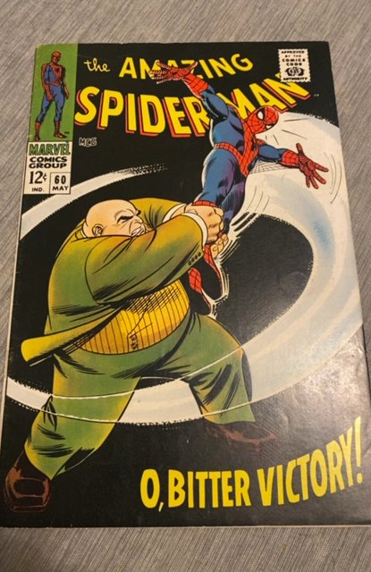 The Amazing Spider-Man #60 (1968) vs the kingpin Romita art | Comic ...