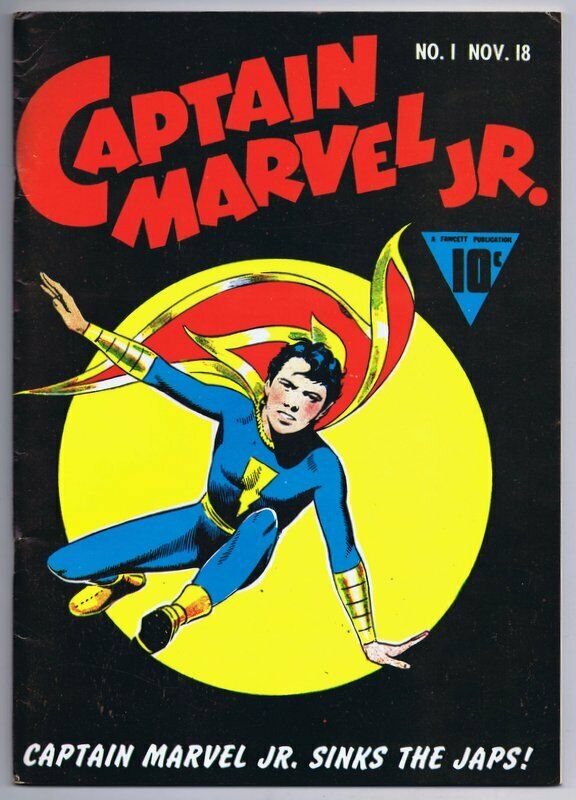 Flashback #17 VINTAGE 1974 Dynapubs Reprints Captain Marvel Jr #1 ...