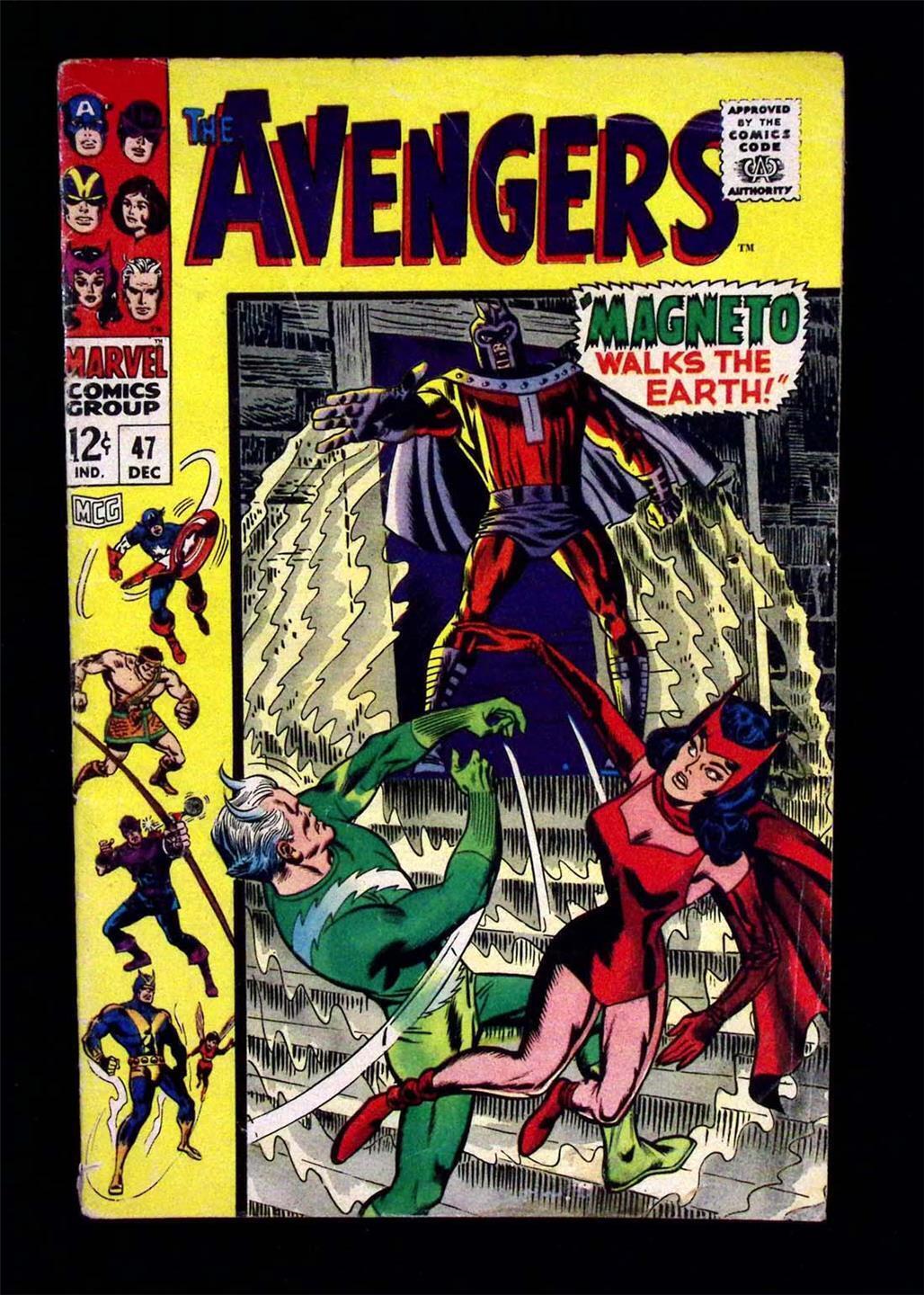 Avengers #47 Dec 1967 1st Appearance Dane Whitman Black Knight Marvel ...