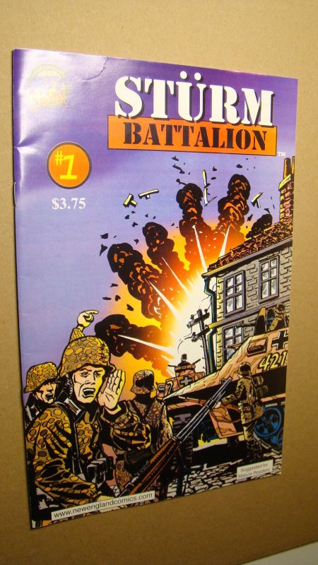 WW2 Sturm Battalion 1 *Solid* NEC WAR Comics German Waffen SS | Comic ...