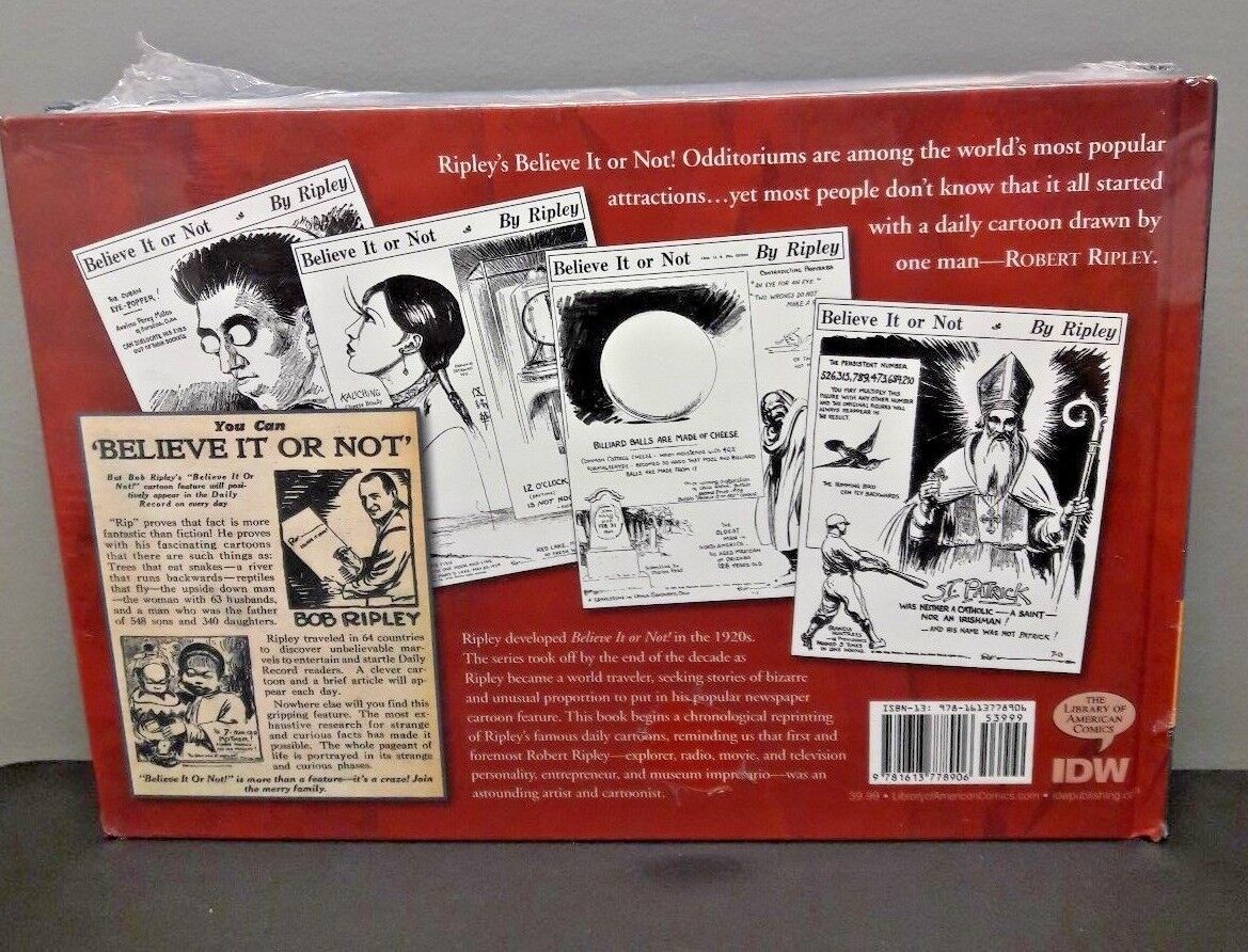 Ripley's Believe IT or NOT the Original Cartoons That Started IT ALL ...