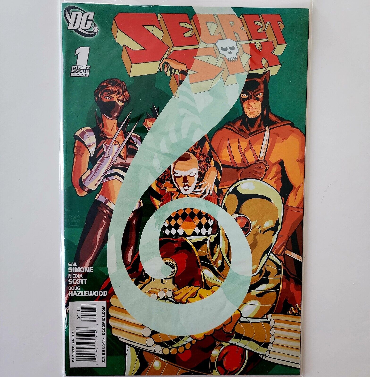 2008 DC Comics Secret Six #1 Comic Book First Issue | Comic Books ...