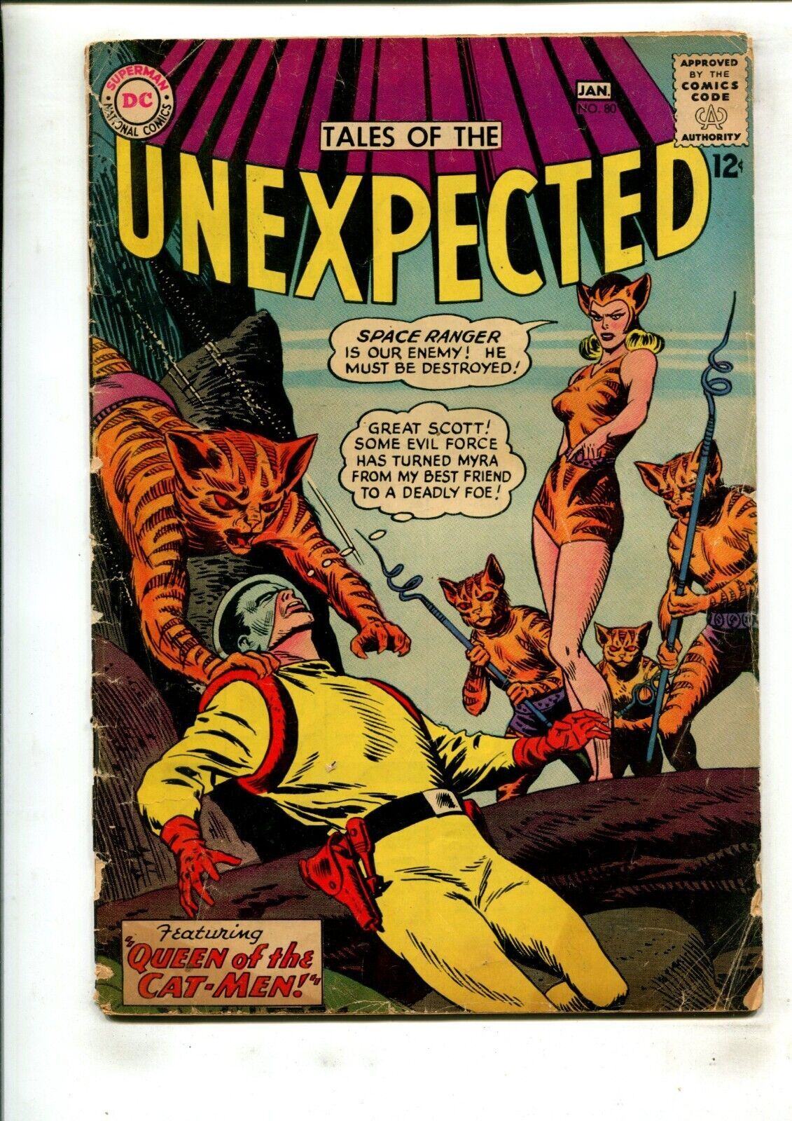 Tales of the Unexpected #80 (3.5) 1964 | Comic Books - Silver Age, DC ...
