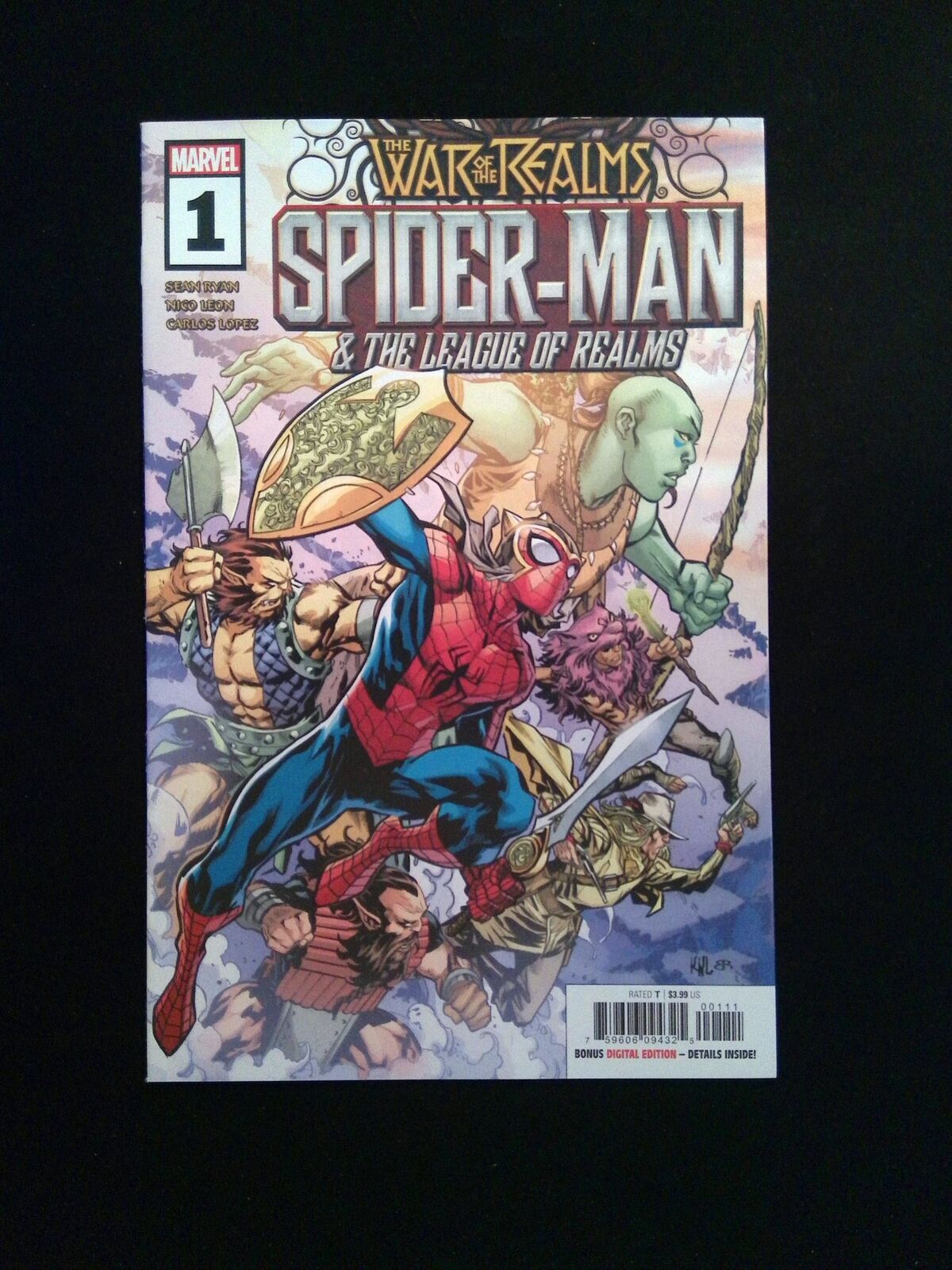 War Of The Realms Spider-Man And The League Of The Realms #1 MARVEL ...