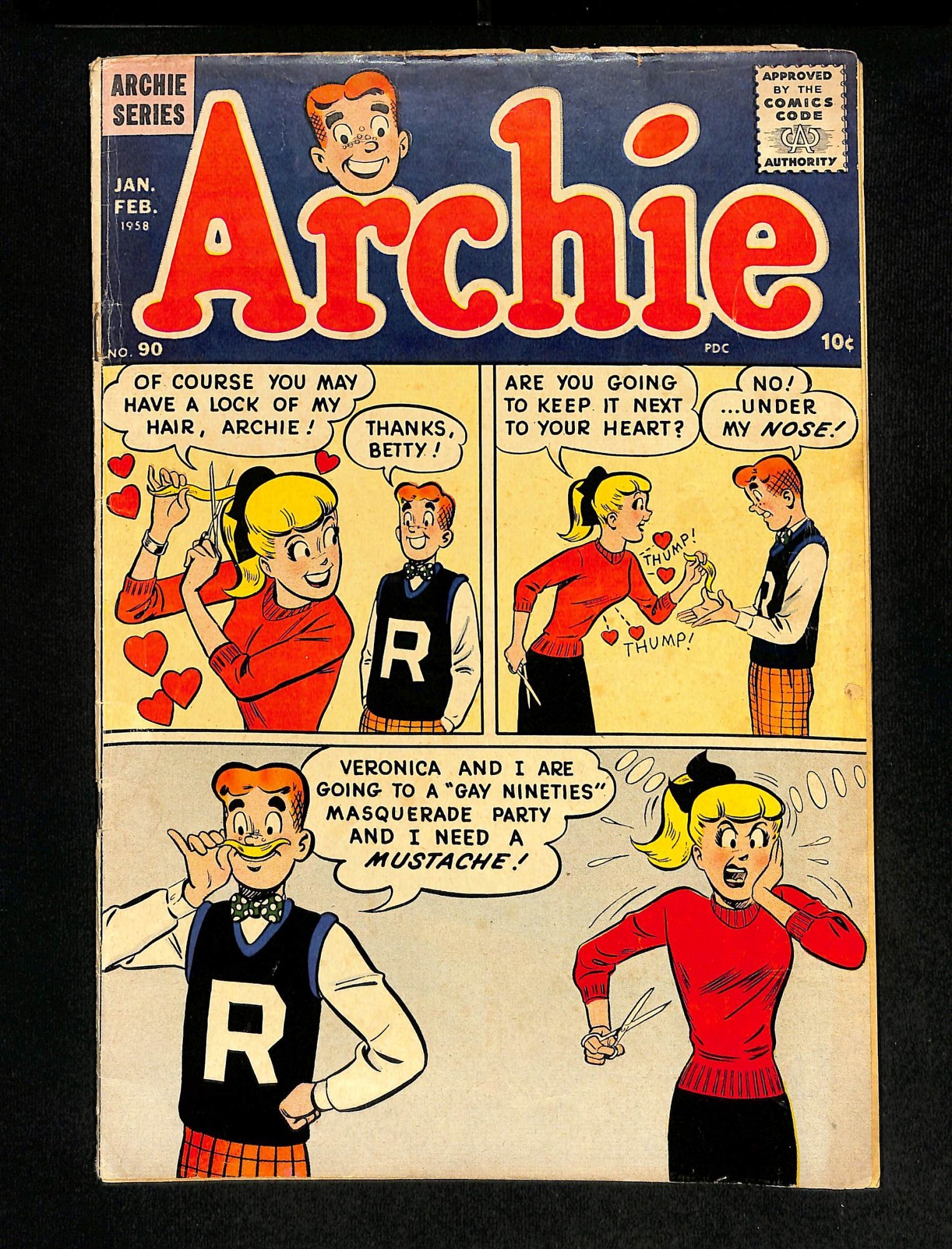 Archie Comics #90 | Comic Books - Golden Age, Archie Comics / HipComic