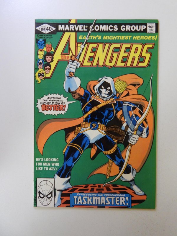 The Avengers #196 (1980) 1st full appearance of Taskmaster VF+ ...