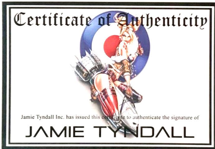 POP Kill #1 Jamie Tyndall Cover Signed SET W/COA Trade/Virgin/Topless ...