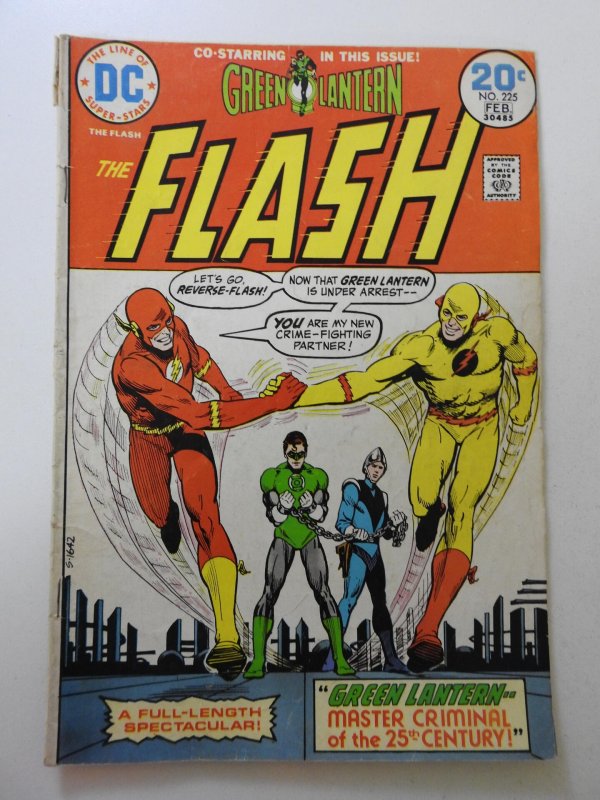 The Flash #225 (1974) VG- Condition 1 in spine split | Comic Books ...