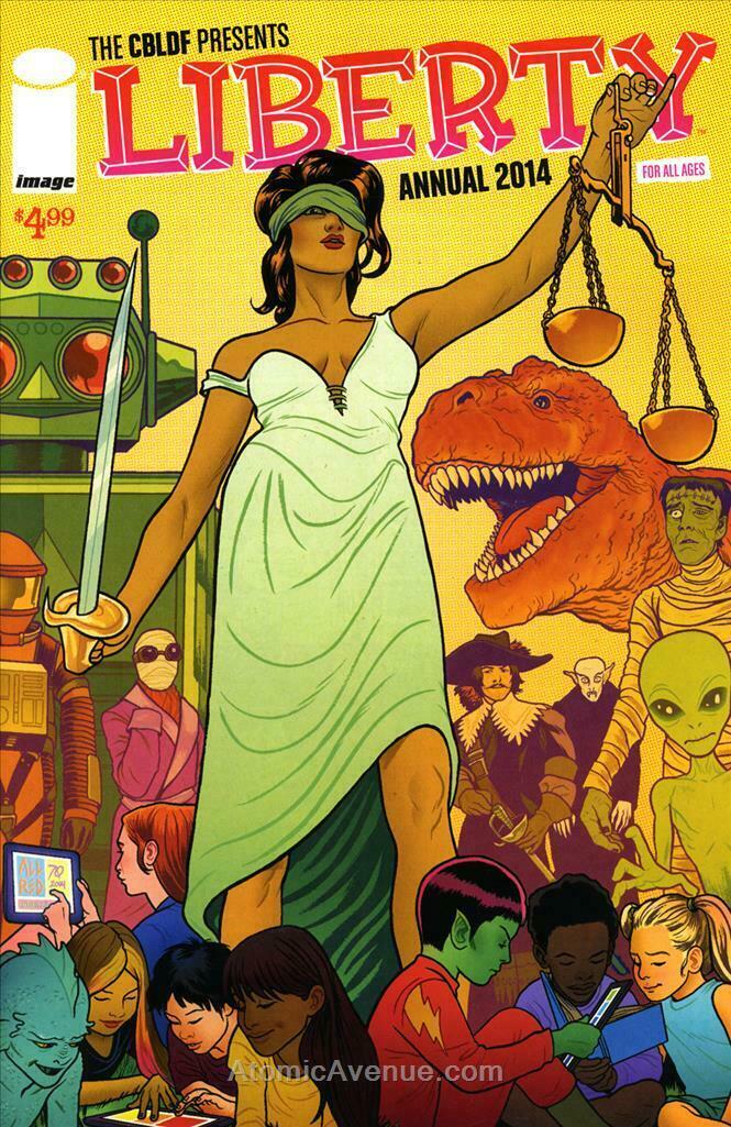 Cbldf presenta, la: libertad Comics anual #2014A Muy Fino/casi nuevo y ...
