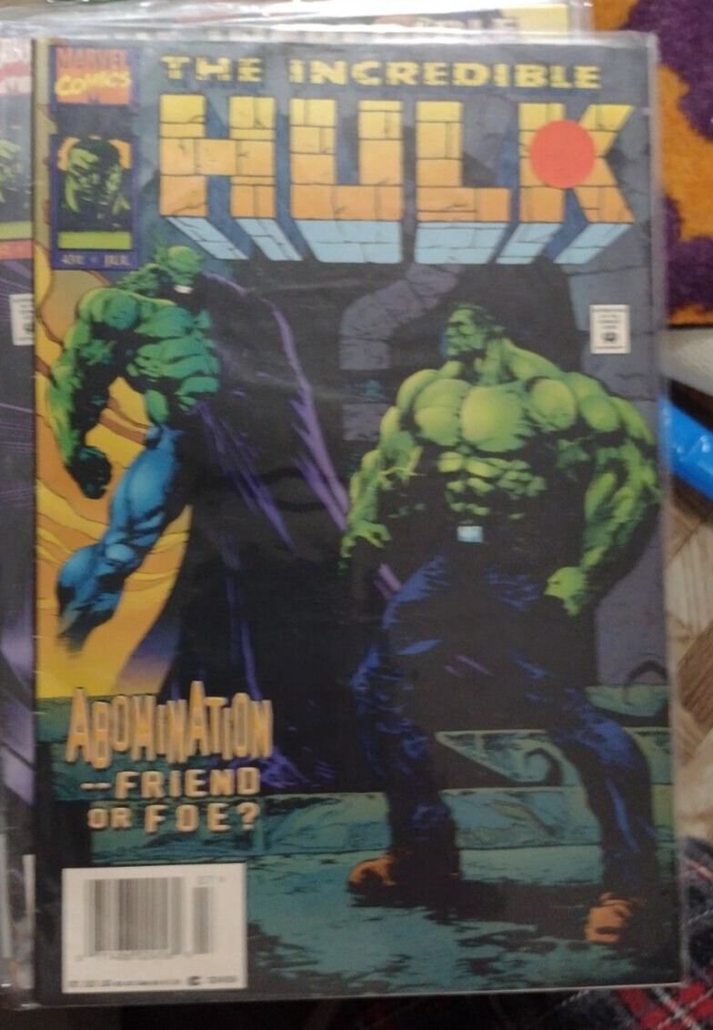 incredible hulk # 431 1995 marvel disney abomination friend or foe ...