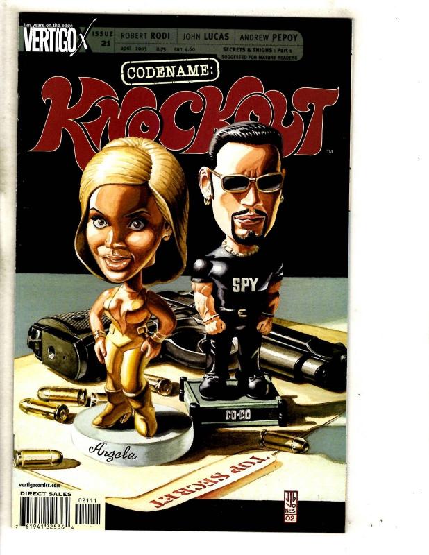 Lot Of 7 Codename Knockout DC Vertigo Comic Books # 13 18 19 20 21 22 23 CR26 | Comic Books ...