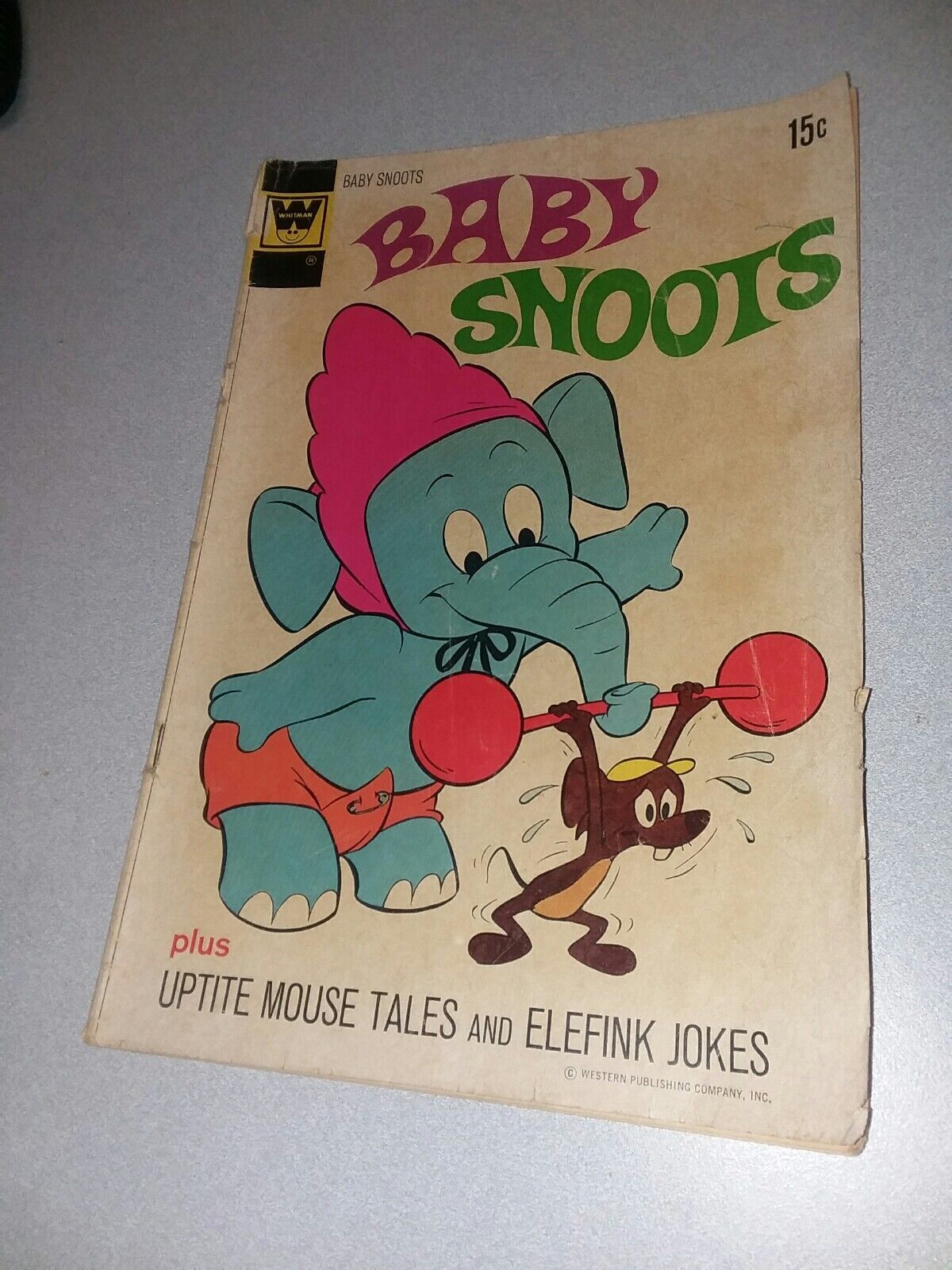 Baby Snoots 5 Issue Bronze Age gold key Cartoon Comics Lot Run Set ...