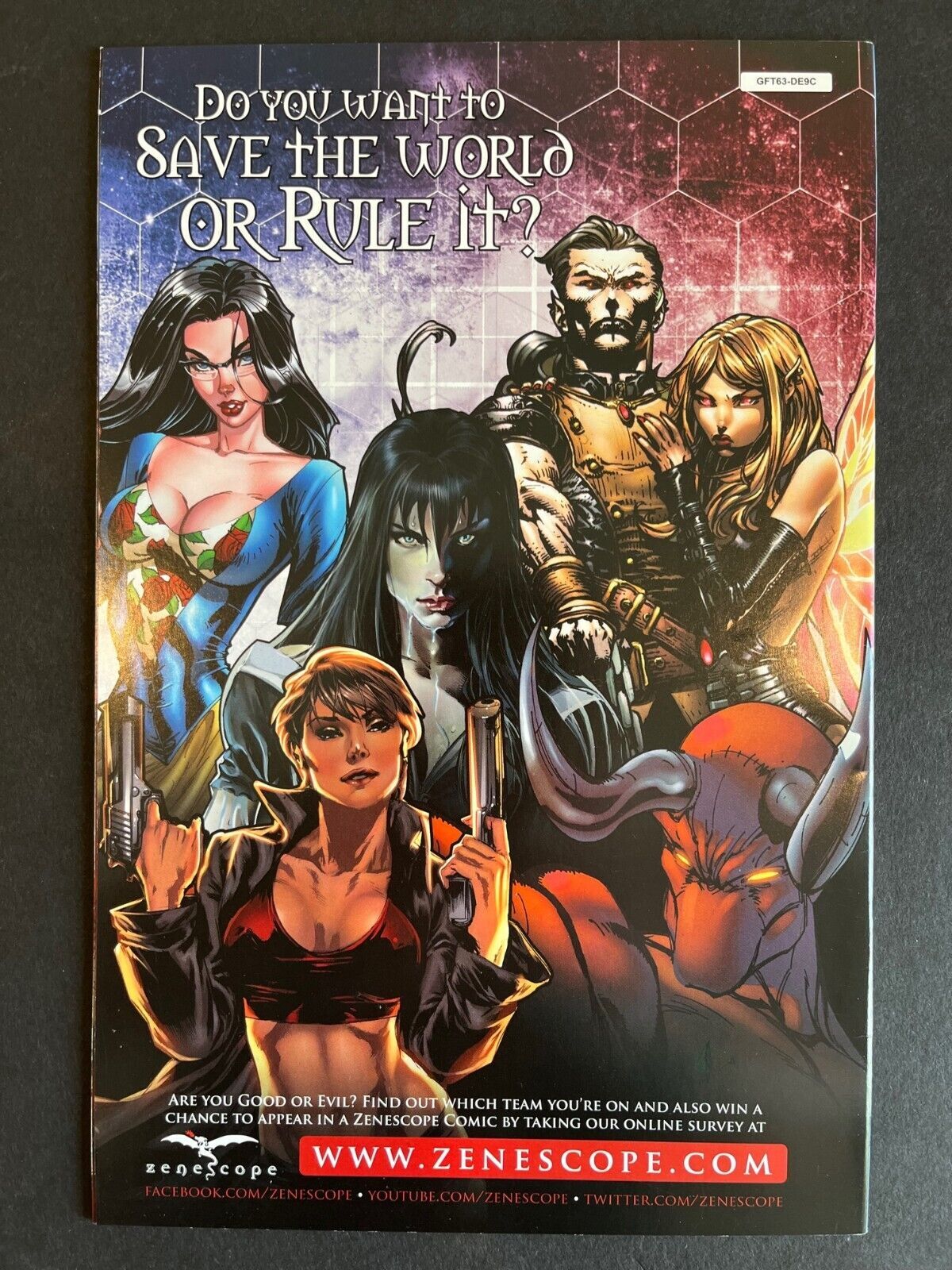 Zenescope Grimm Fairy Tales 63 Fan Expo Canada Mike Debalfo Variant Ltd. 500 VF- | Comic Books ...