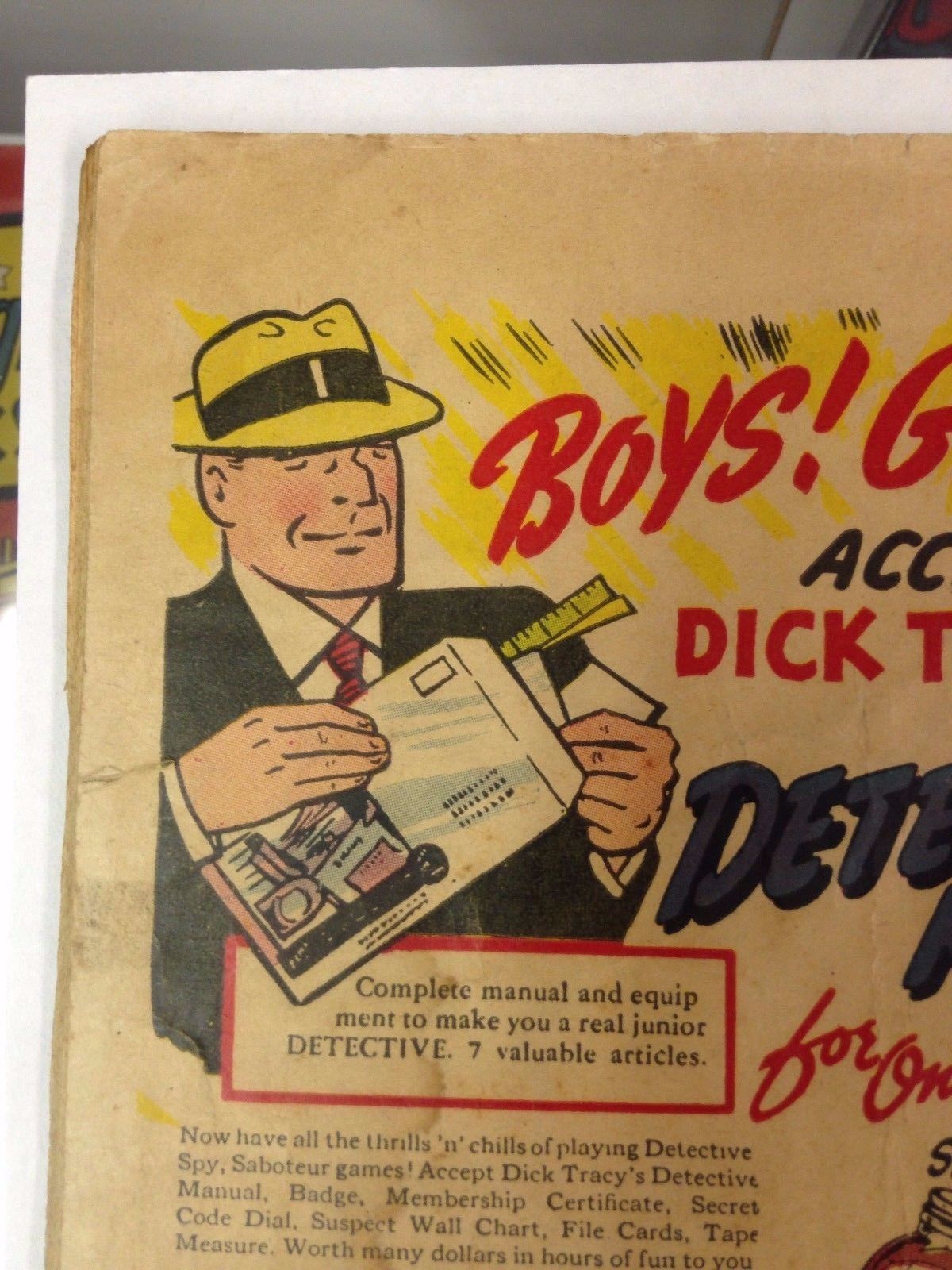 Boy Commando's 9 Simon Kirby War cover DC Golden age 1945 2.5 | Comic ...