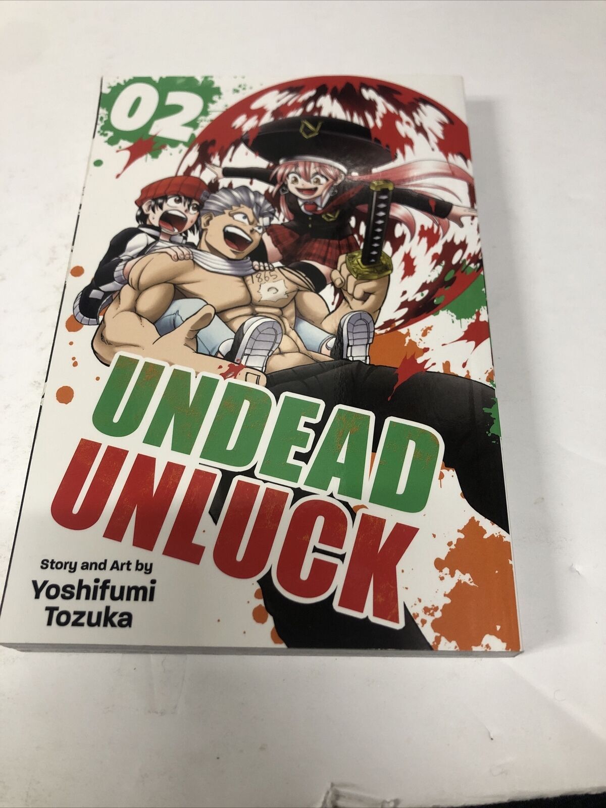 Undead Unluck (2021) TPB Vol # 2 VIZ Media Manga Shonen Jump Yoshifumi ...