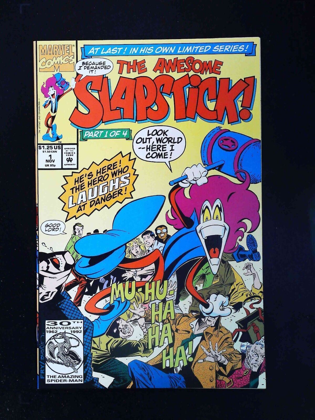 Slapstick #1 Marvel Comics 1992 Vf/Nm | Comic Books - Modern Age, Marvel, Humor/Satire / HipComic