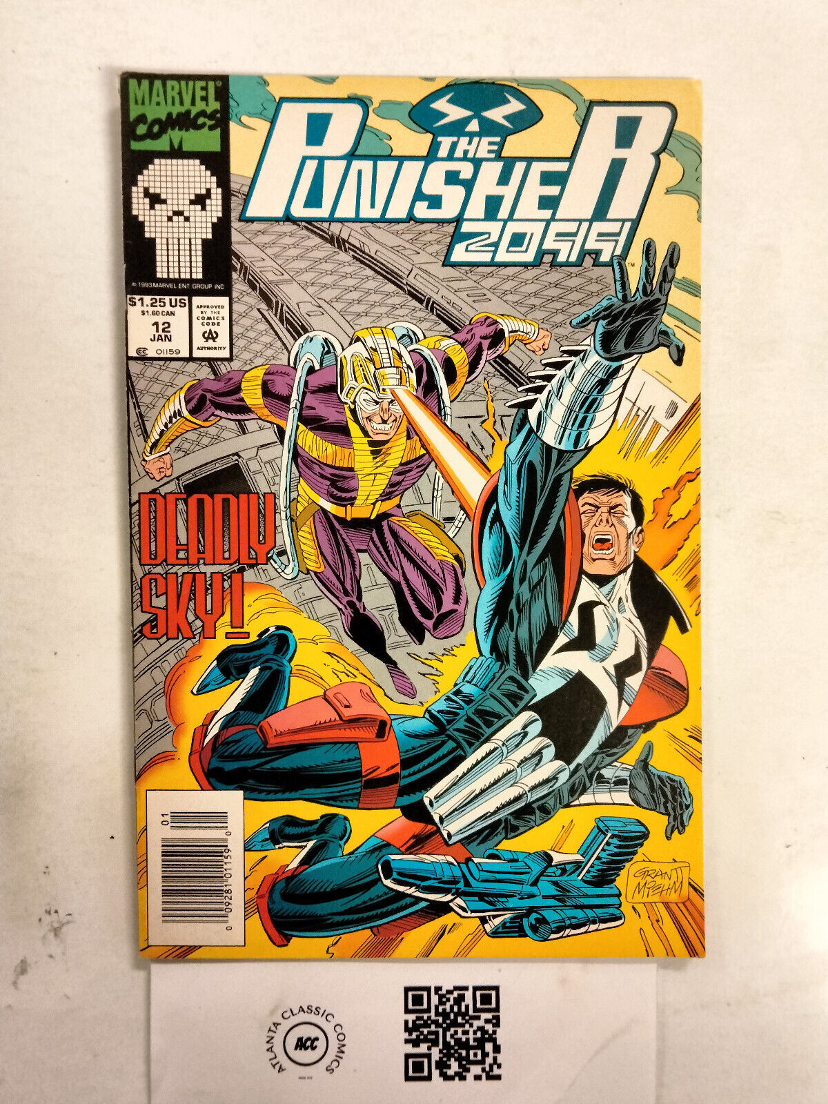 Punisher 2099 #12 NM Marvel Comic Book Spider-Man Ravage Doom 5 HH20 ...