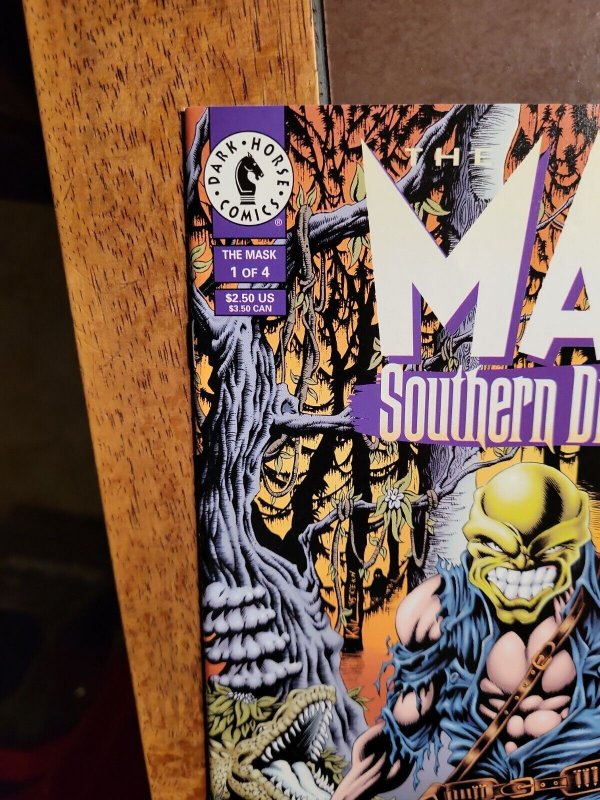 The Mask Southern Discomfort #1 JIM Carrey Movie Dark Horse Comics 1996 ...
