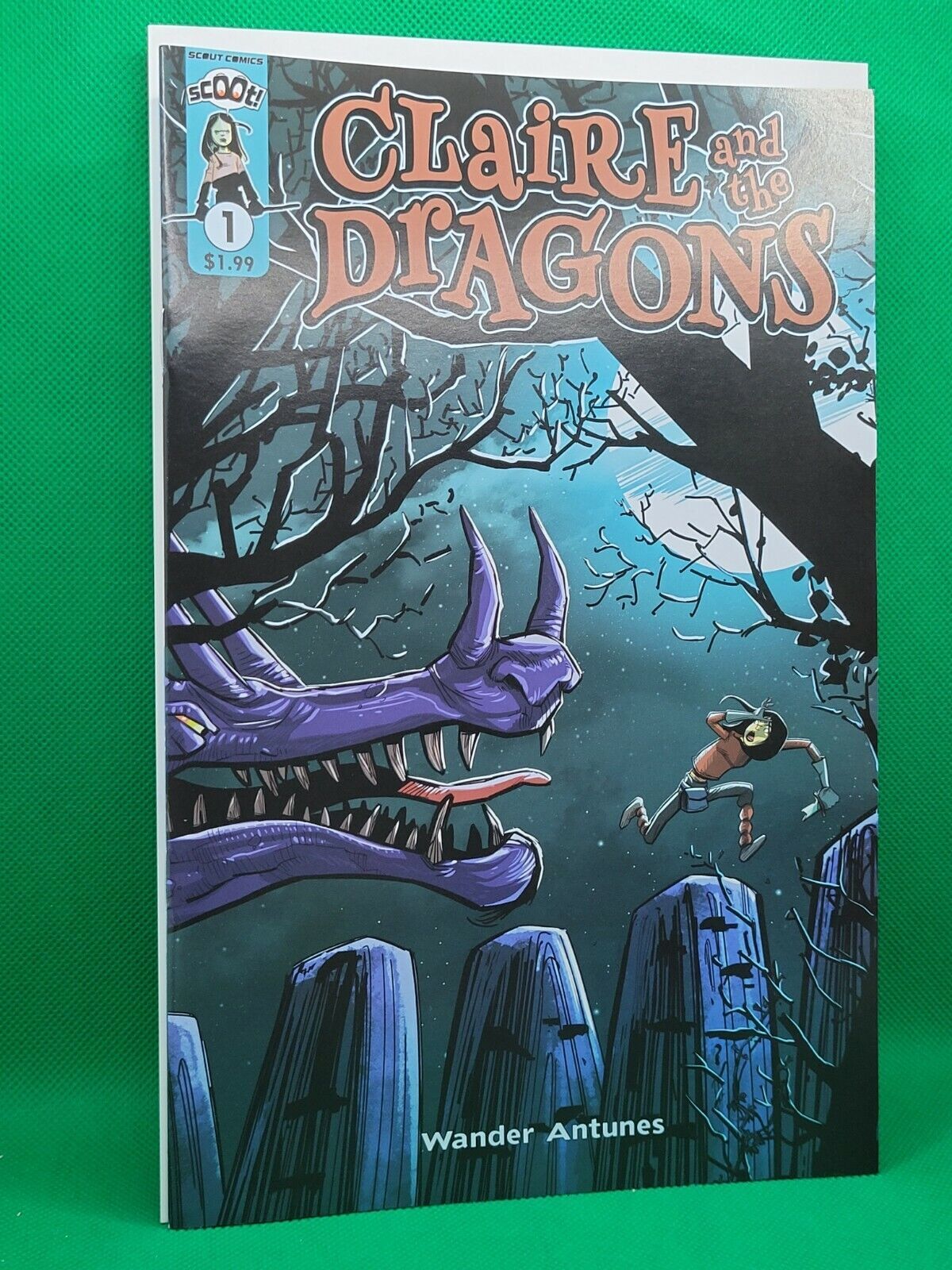 Claire and the Dragons #1 Wander Antunes Scout Comic 1st Print 2021 ...