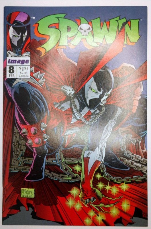 Spawn #8 (9.4, 1993) 1st app of Vindicator | Comic Books - Modern Age, Image Comics, Spawn ...