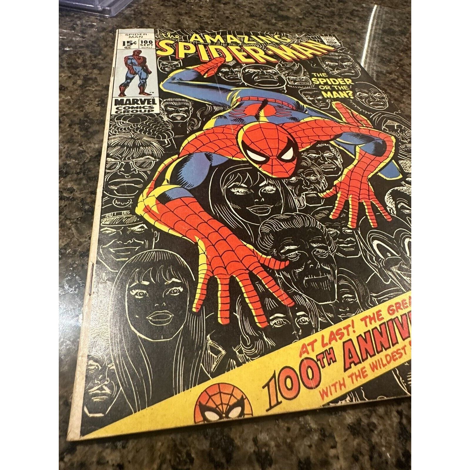 Amazing Spider-Man #100 (1971) ~ 100th Anniversary Issue / Classic ...