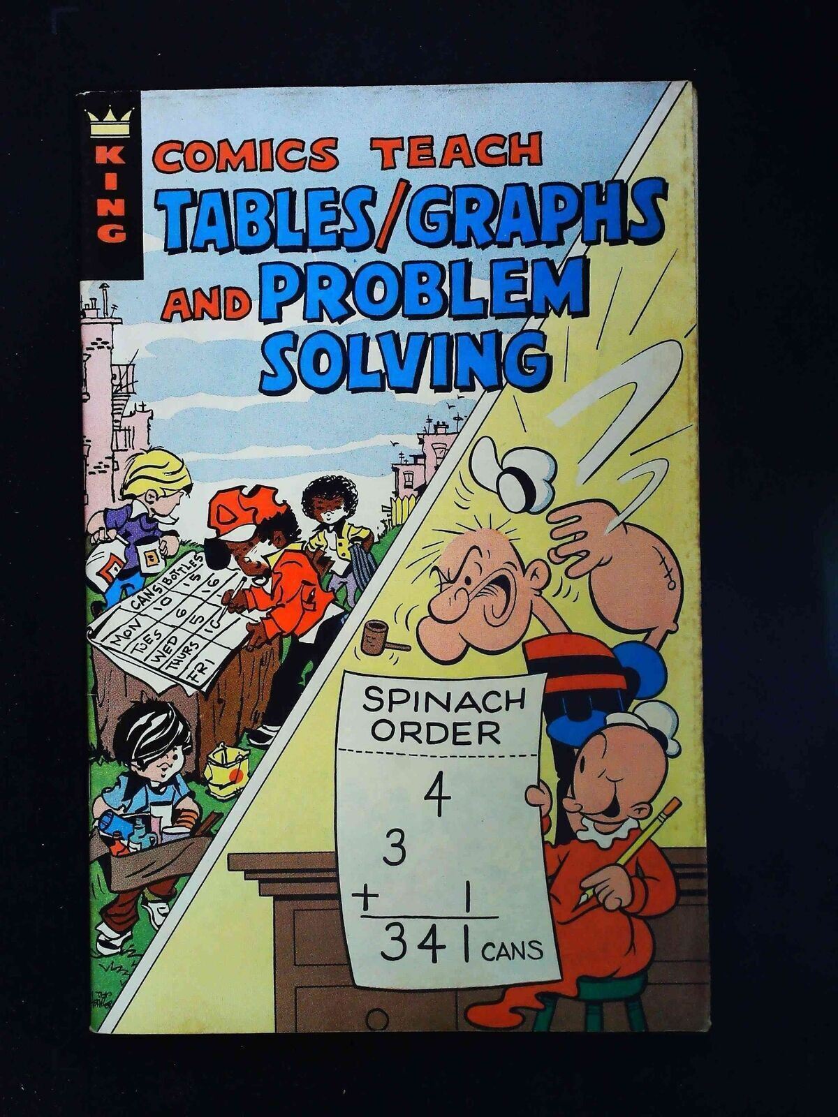 Comics Teach Tables Graphs #1 King Comics 1979 Fn- | Comic Books ...