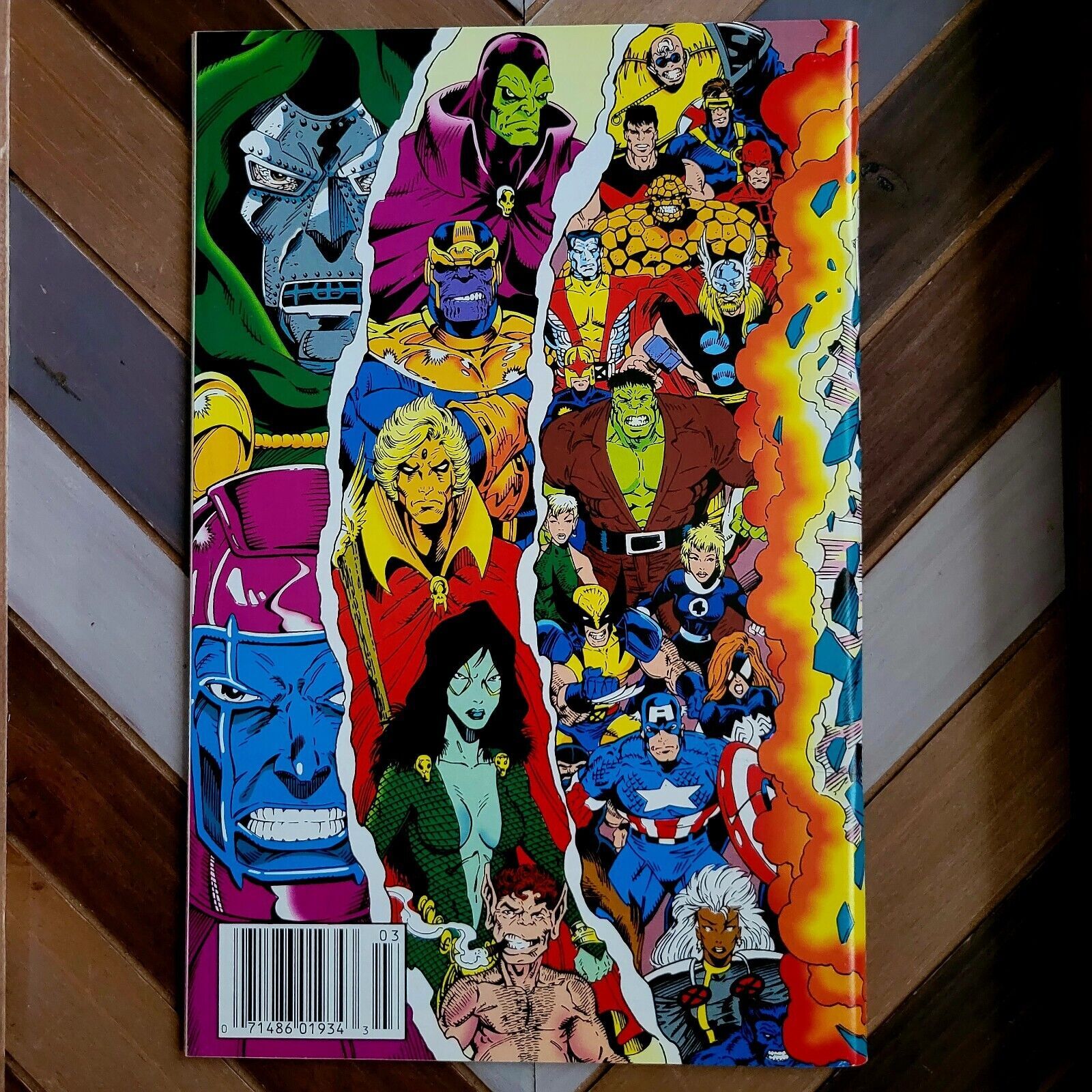 Infinity WAR #3 NM- (Marvel 1992) Ft Galactus, DR Strange, & Silver ...