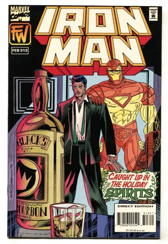 IRON MAN #313 1995 comic book Tony Stark alcoholic cover | Comic Books ...