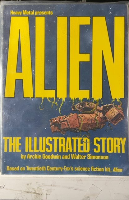 Alien: The Illustrated Story (1979) | Comic Books - Bronze Age, Heavy ...