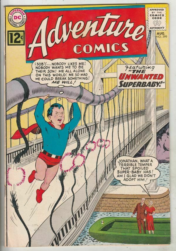 Adventure Comics # 299 Strict VF+ High-Grade 1st Gold Kryptonite ...