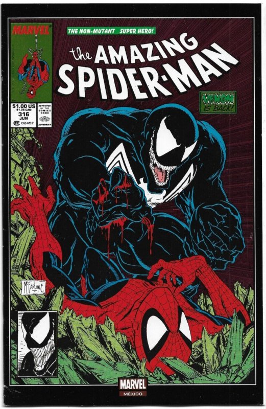 Amazing Spider-Man#316 VF 2021 LA Mole Foil Edition Marvel Comics ...