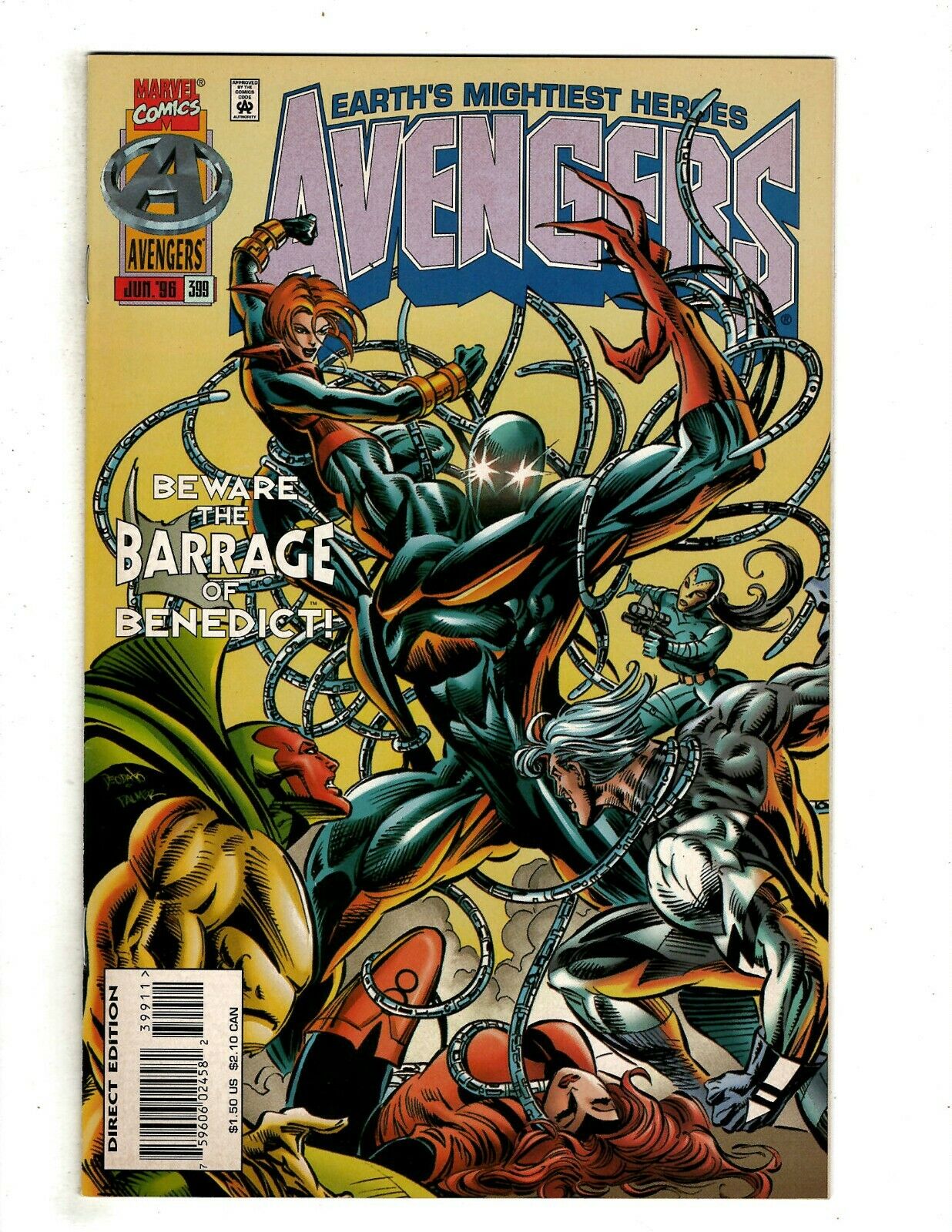 12 Avengers Marvel Comics 388 389 390 391 392 393 394 396 397 398 399 ...