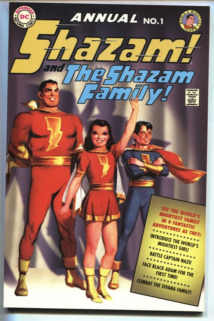 Shazam and the Shazam Family Annual #1 2002 BLACK ADAM TPB | Comic ...
