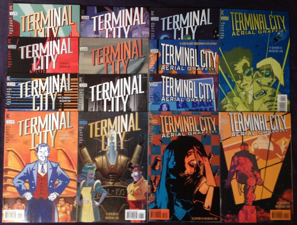Terminal City (1996-1997) #1 2 3 4 5 6 7 8 9 two complete sets Dean ...