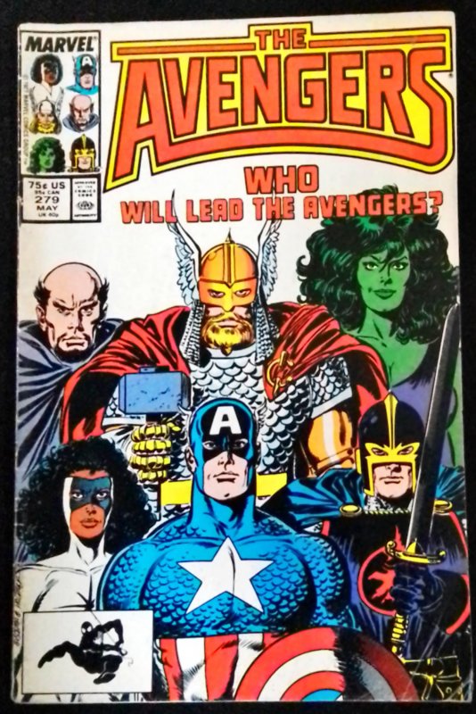 The Avengers #279 Direct Edition (1987) | Comic Books - Copper Age ...