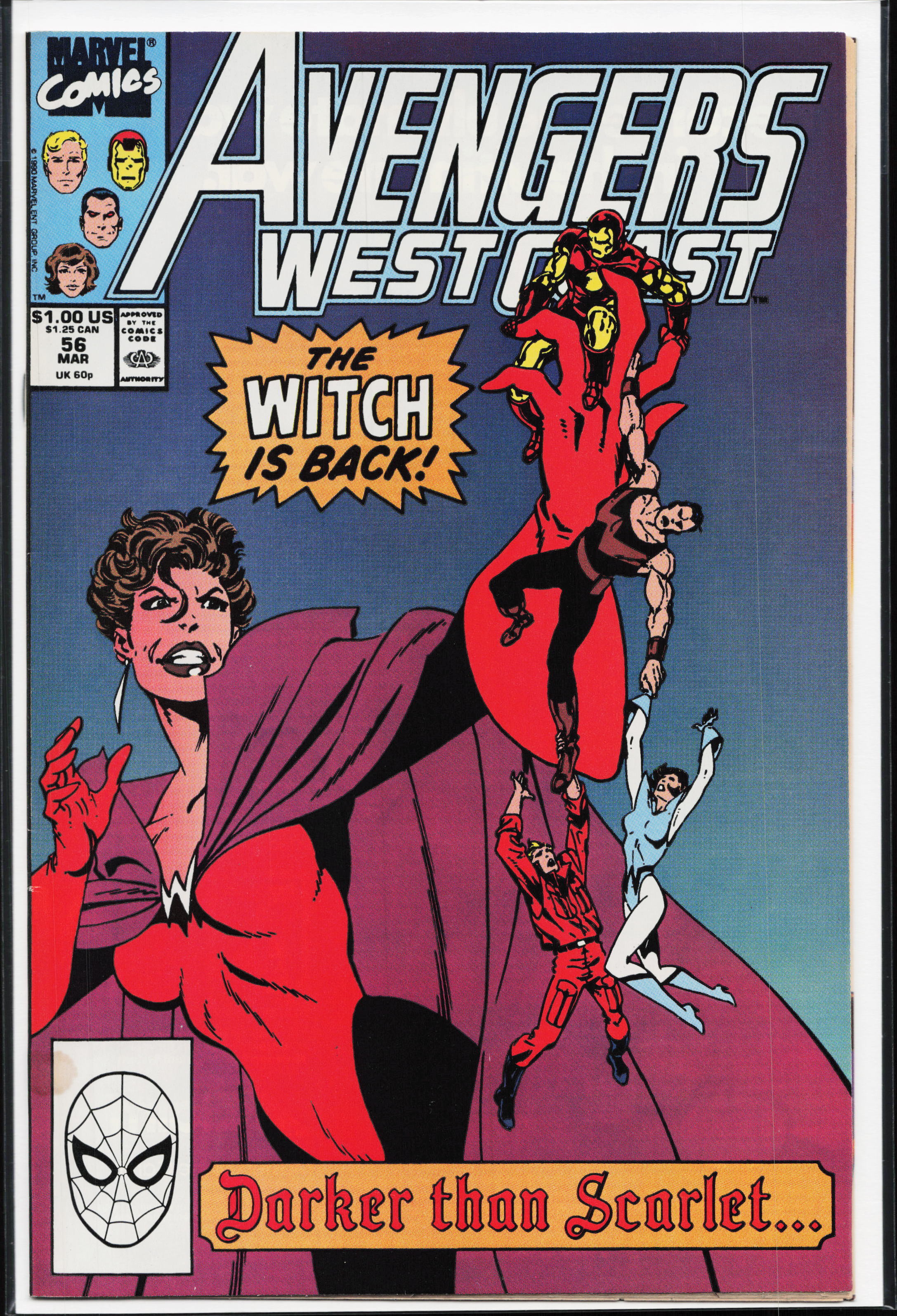 Avengers West Coast #56 (1990) West Coast Avengers / Avengers West ...