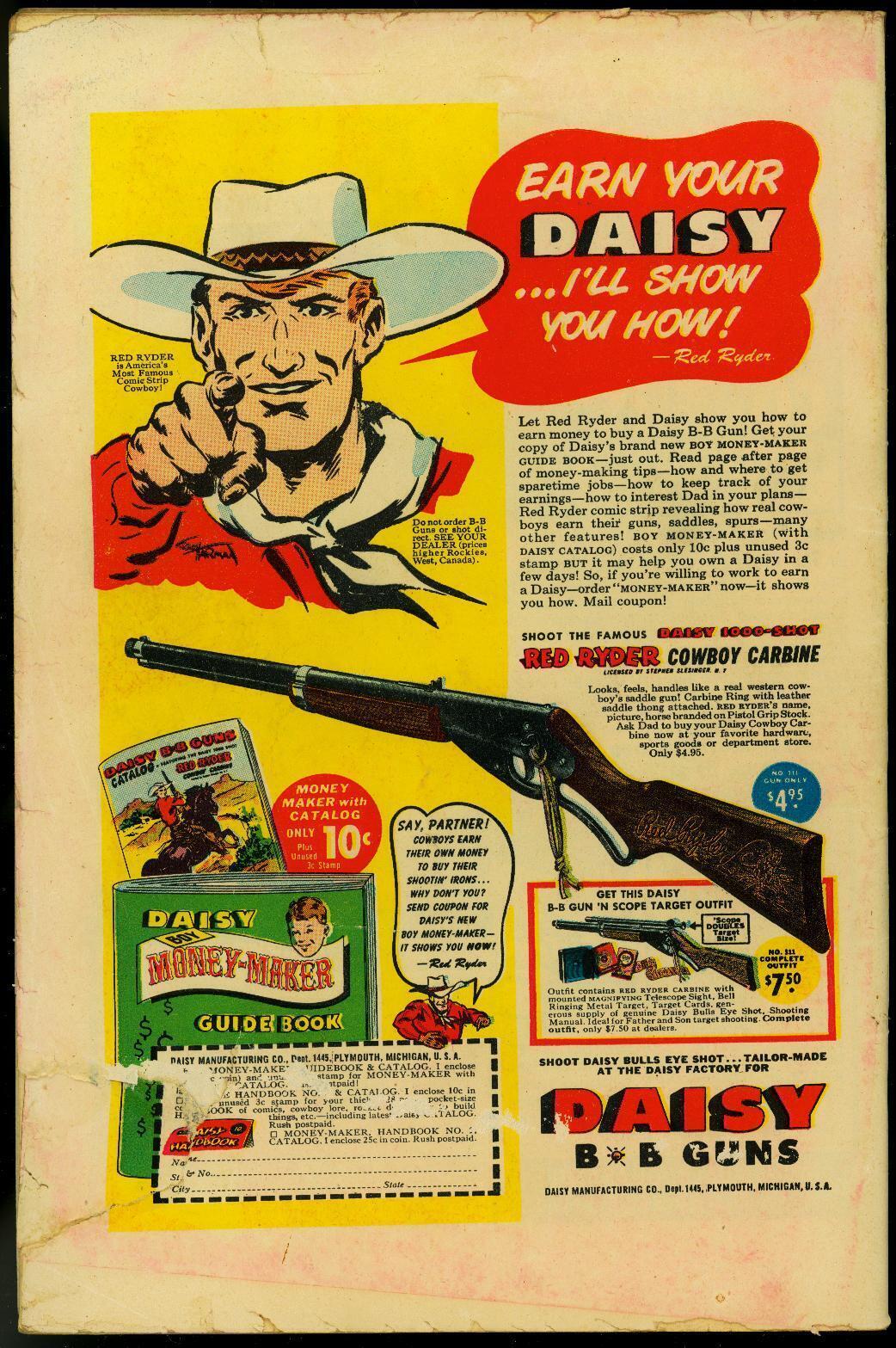 Suspense #4 1950- Atlas Horror- Man in Black- Hooded menace- Maneely VG ...