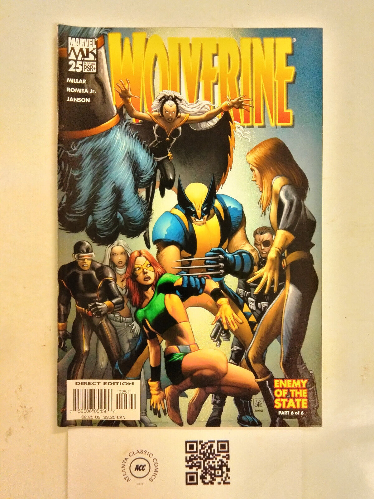 Wolverine #25 NM Marvel Comic Book X-Men Deadpool X-Force 27 MS20 ...