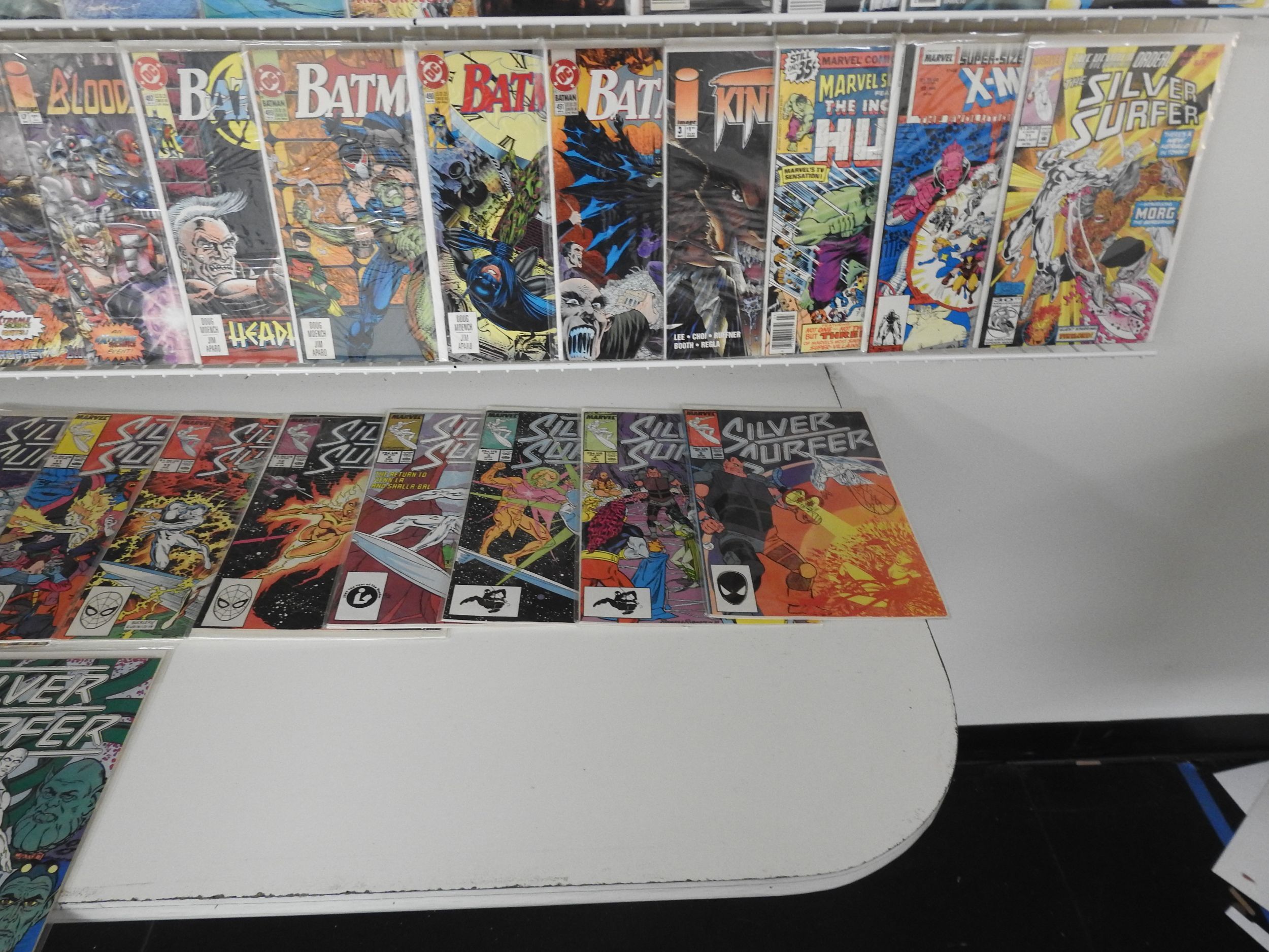 Huge Lot of 140+ Comics W/ Batman, Silver Surfer, Moon Knight! Avg. VF ...