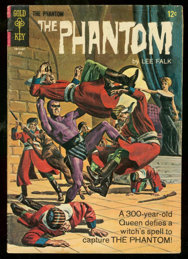 The Phantom #17 1966-Gold KEY -Lee Falk-Witch Queen ISS VG | Comic ...