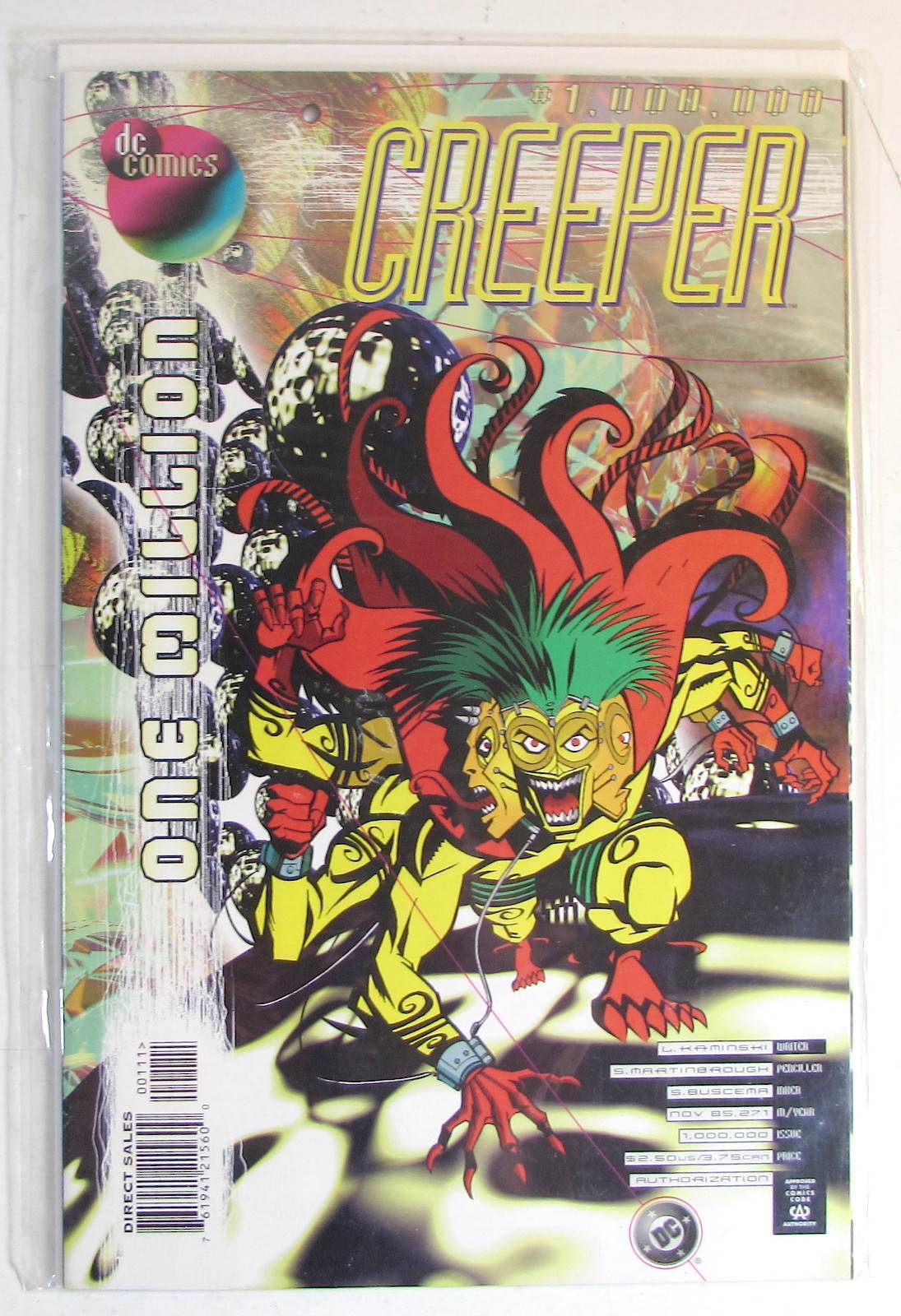 The Creeper #1000000 DC Comics (1998) VF/NM One Million 1st Print Comic Book | Comic Books ...